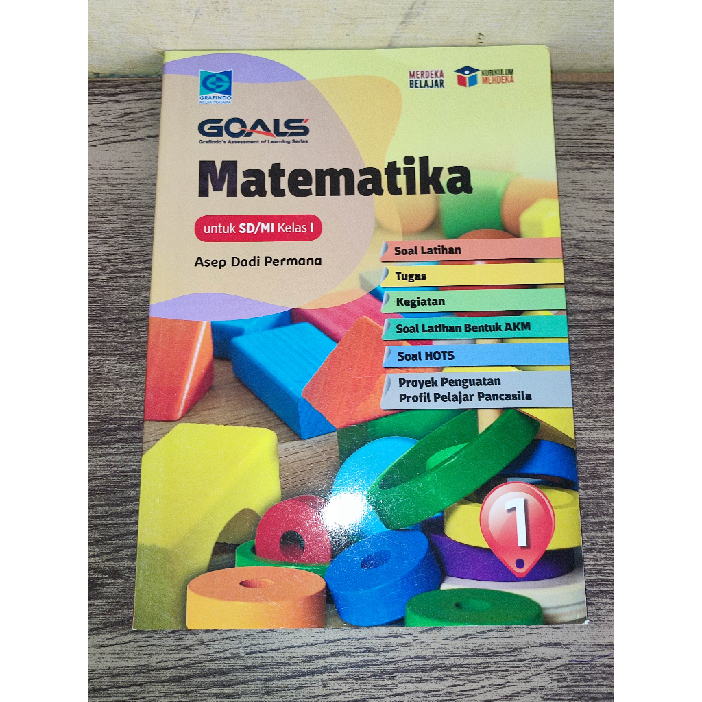 Jual BUKU BARU MATEMATIKA GOALS SD 1/2/3/4/5/6 MERDEKA GRAFINDO ASEP DADI PERMANA | Shopee Indonesia