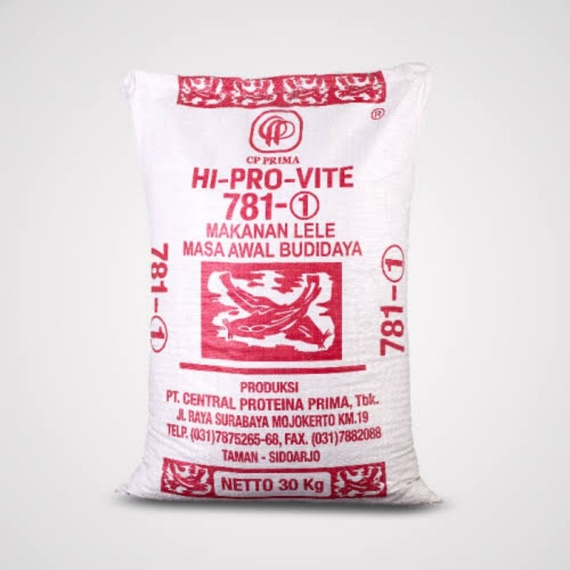 Jual Pakan Ikan Hi Pro Vite-1 Repack 1 Kg Cocok Untuk Lele Gurami Nila ...