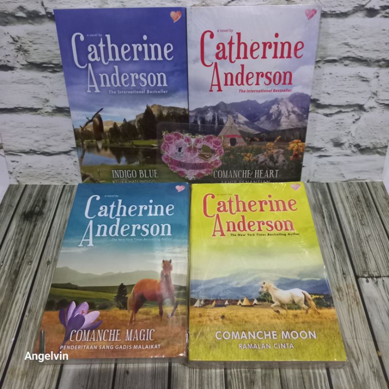 Jual Novel Comanche Series by Catherine Anderson (4 Buku) | Shopee ...