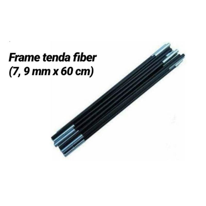 Jual Frame tenda fiber 7.9mm x 60cm - frame tenda camping - frame fiber ...
