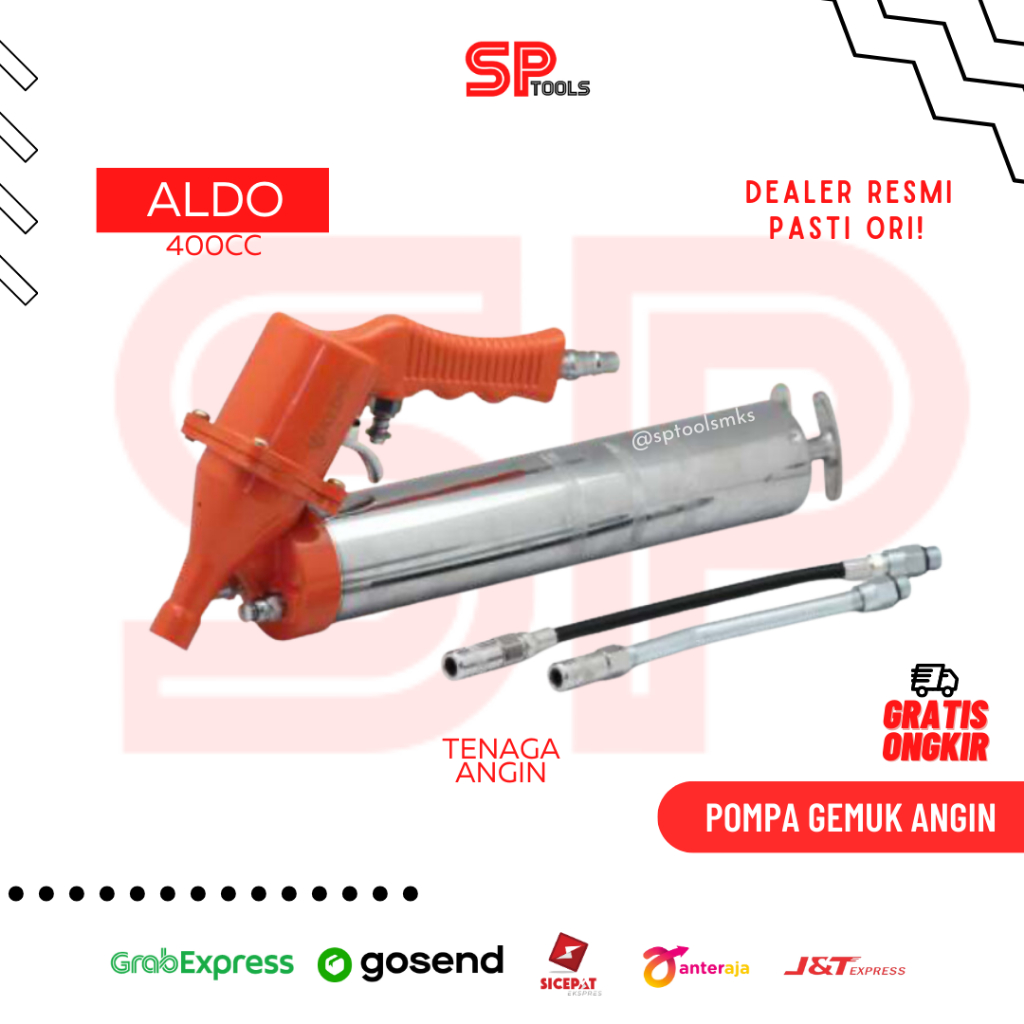 Jual POMPA GEMOK GEMUK GEMMOK GOMMOCK AIR GREASE ANGIN 400CC ALDO ...
