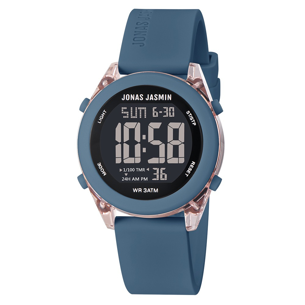Jual Jam Tangan Wanita Jonas Jasmin JJ-2240 LED Digital Fitur Aktif ...