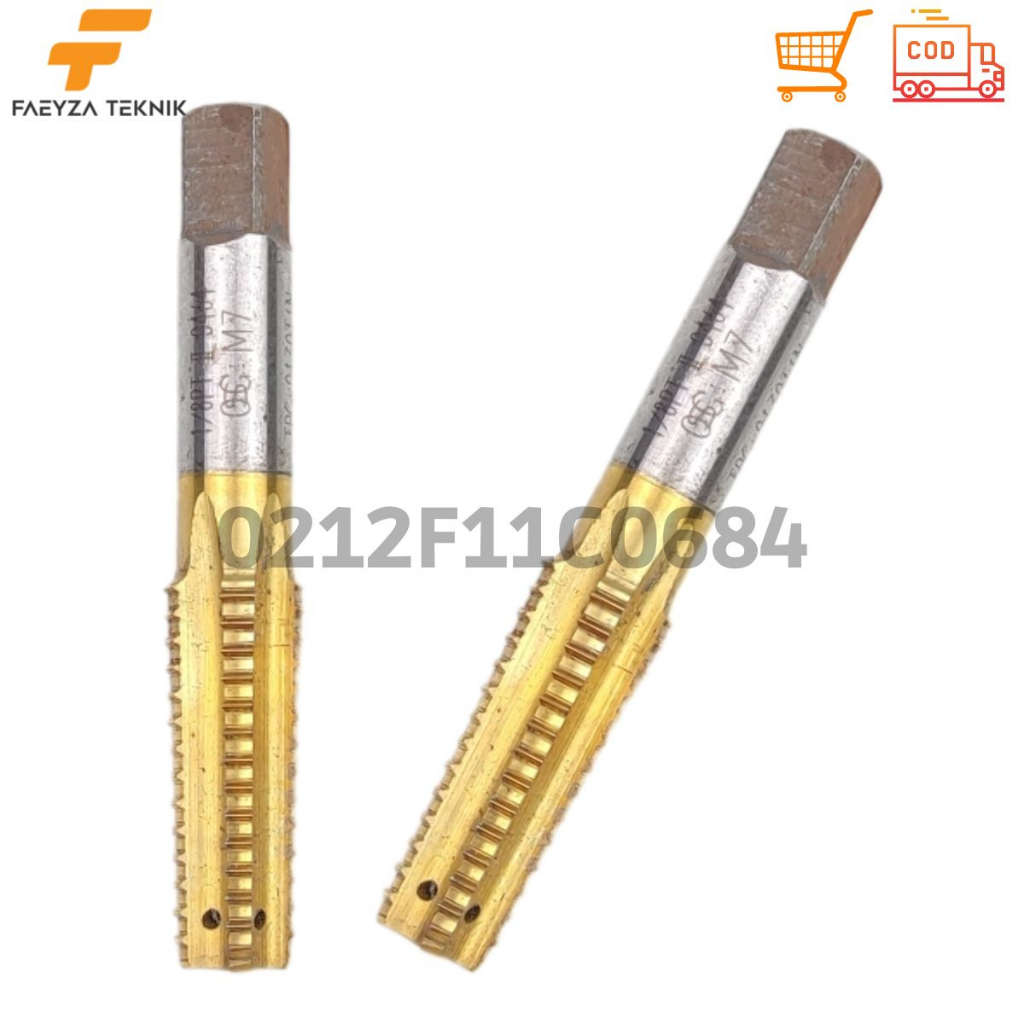 Jual Tap Pipa PT 1/8 Taper Tap Inchi OSG Bukan Yamawa | Shopee Indonesia