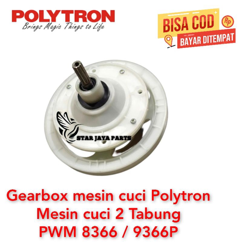 Jual Gearbox mesin cuci Polytron Mesin cuci 2 Tabung PWM 8366 / 9366P ...