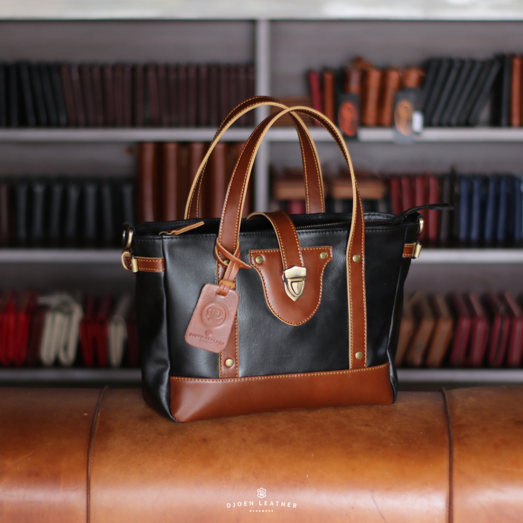 Jual Tas kulit asli cocok buat ngantor Clara bag by Djoen Leather ...