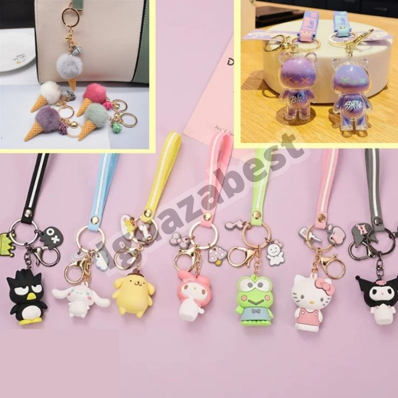 Jual Gantungan Kunci Karakter Lucu Serbaguna Keychain Serbaguna | Shopee Indonesia