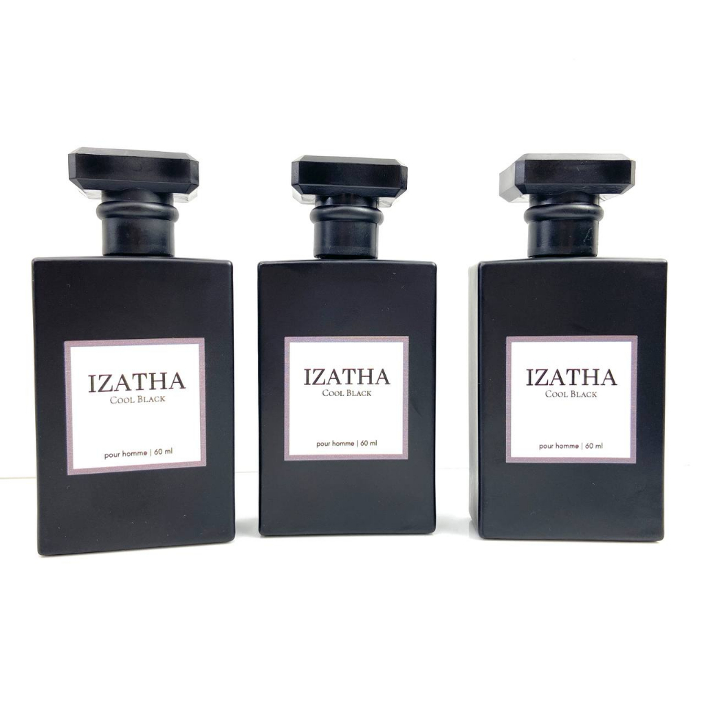 Jual Botol Parfum 60 ml Satuan / Botol Parfum Custom Print / Satuan ...