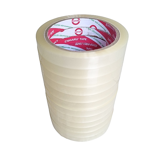 Jual Slasiban Bening Enmaru Tape Size 1/2 Inch 1,2 cm / Lakban ...
