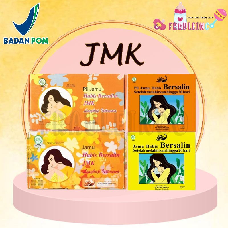 Jual *FRAULEINCO* JMK Jamu & Pil Habis Bersalin 40 Hari / 20 Hari ...