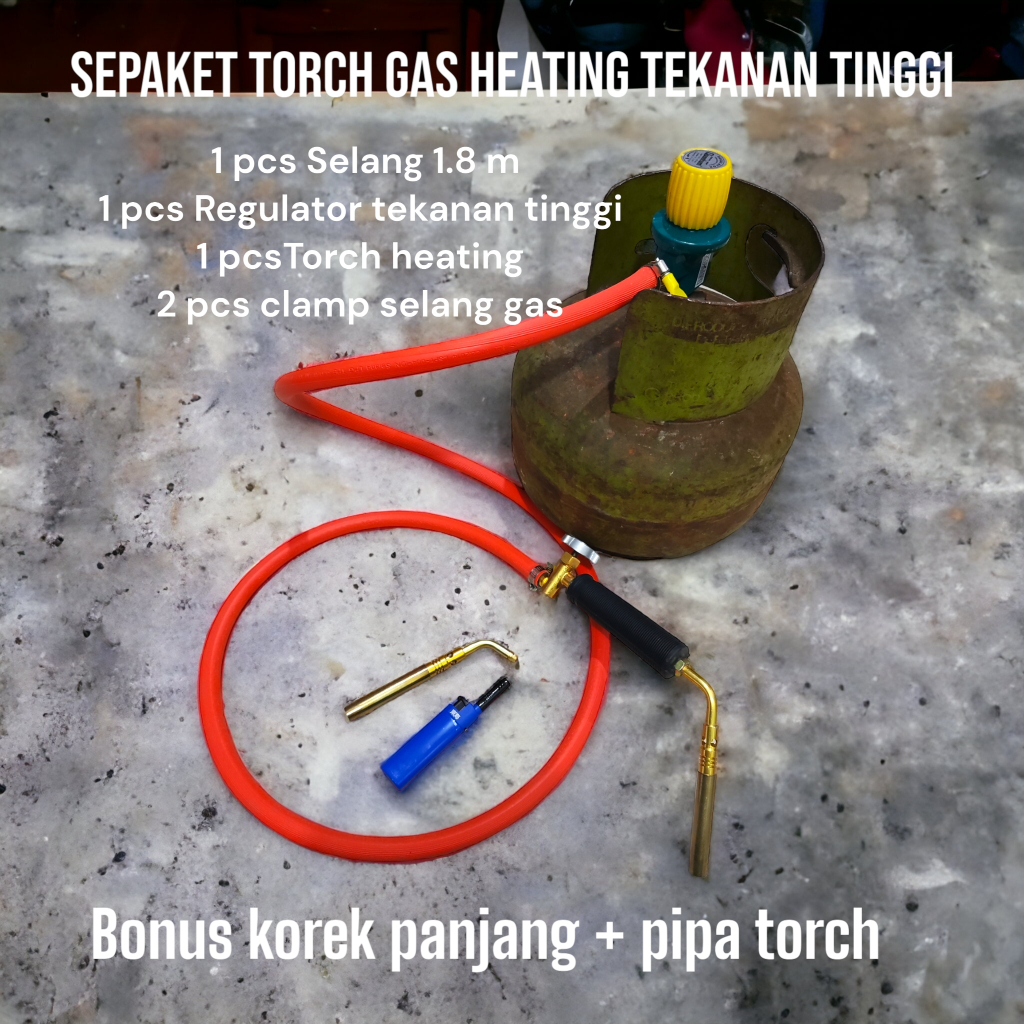 Jual Kepala Heating Torch Kepala Torch Manual Blow Torch Alat Las Gas ...