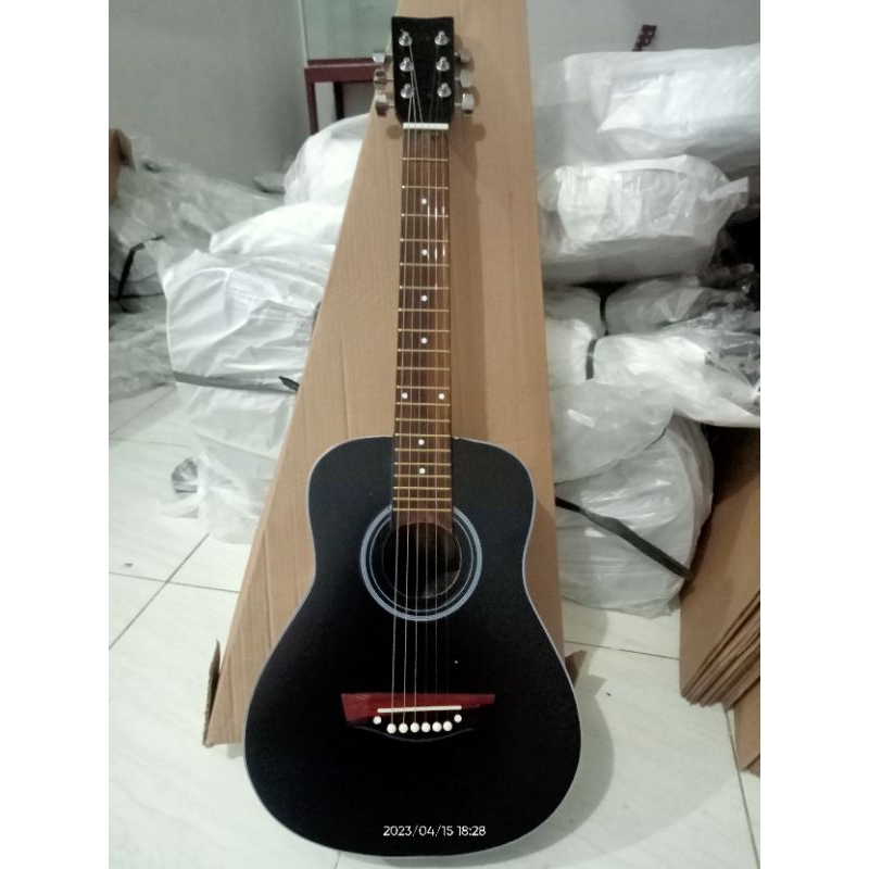 Jual GITAR AKUSTIK 3/4 PEMULA TERMURAH (FREE PACKING KAYU) | Shopee ...