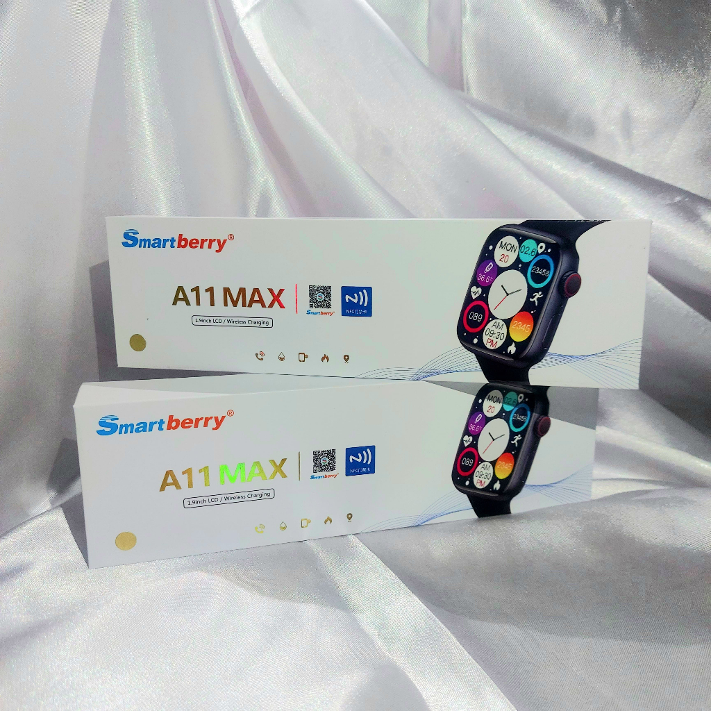 Jual JAM TANGAN SMARTWATCH PRIA WANITA ORIGINAL. SMARTBERRY A11 MAX ...