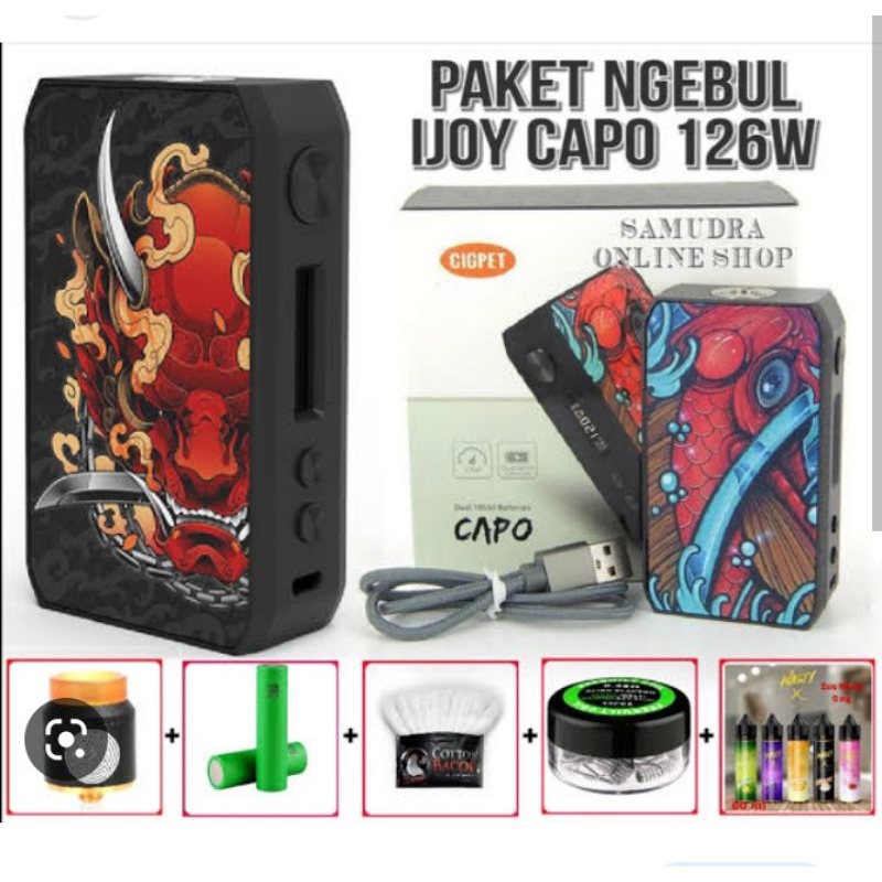 Jual MOD IJOY CAPO CIGPET 126W AUTHENTIC | Shopee Indonesia