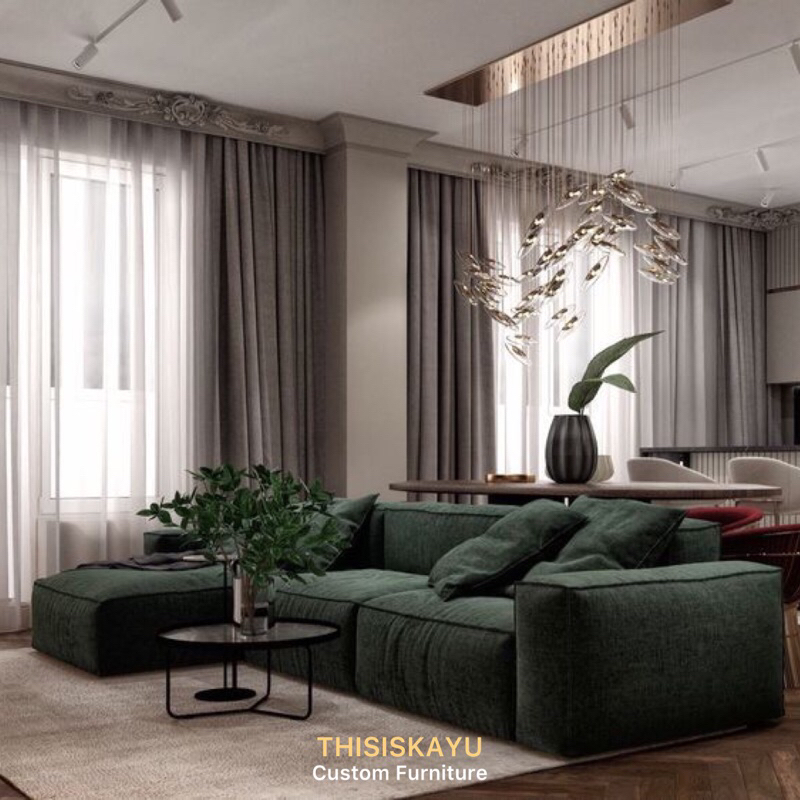 Jual SOFA TAMU MEWAH ELEGANT BUSA TEBAL PREMIUM GAYA MODERN | SOFA TAMU ...