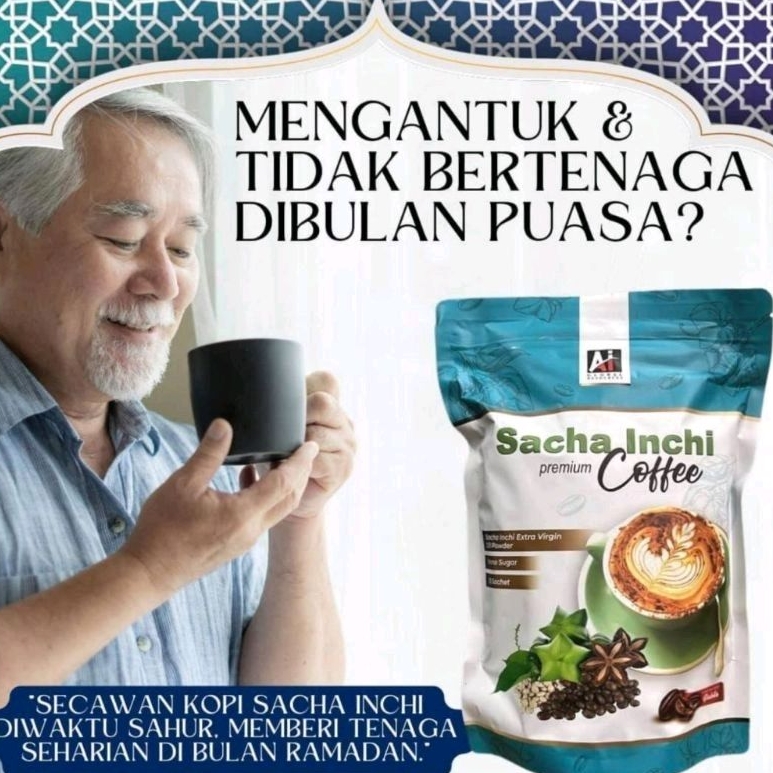 Jual Sacha Inchi Premium Coffee - Kopi Sacha Inchi Omega 3 6 9 (15s ...