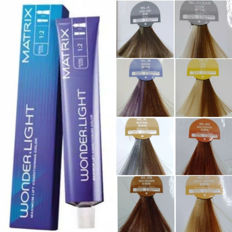 Jual Matrix Wonder Light Hair Color | Shopee Indonesia