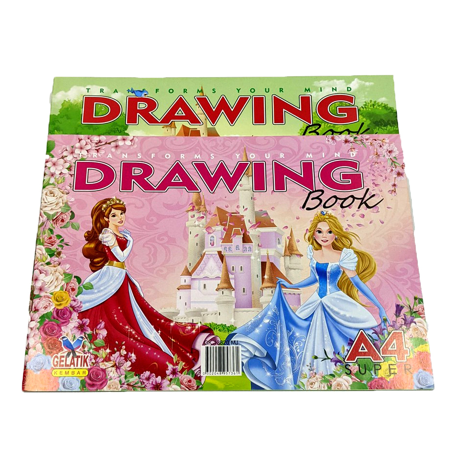 Jual Buku Gambar Gelatik A4 Isi 8 Lembar / Drawing Book - Karakter ...