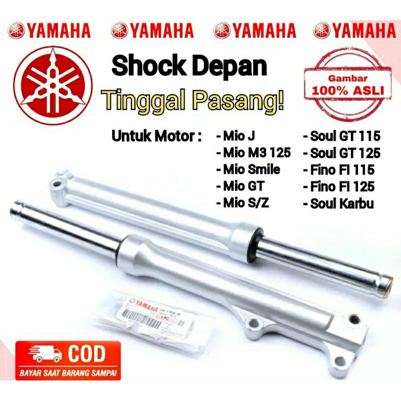 Jual AS SHOCK DEPAN PLUS TABUNG YAMAHA MIO J , MIO M3 125 ,MIO SMILE, MIO GT , MIO SOUL GT 115 ...