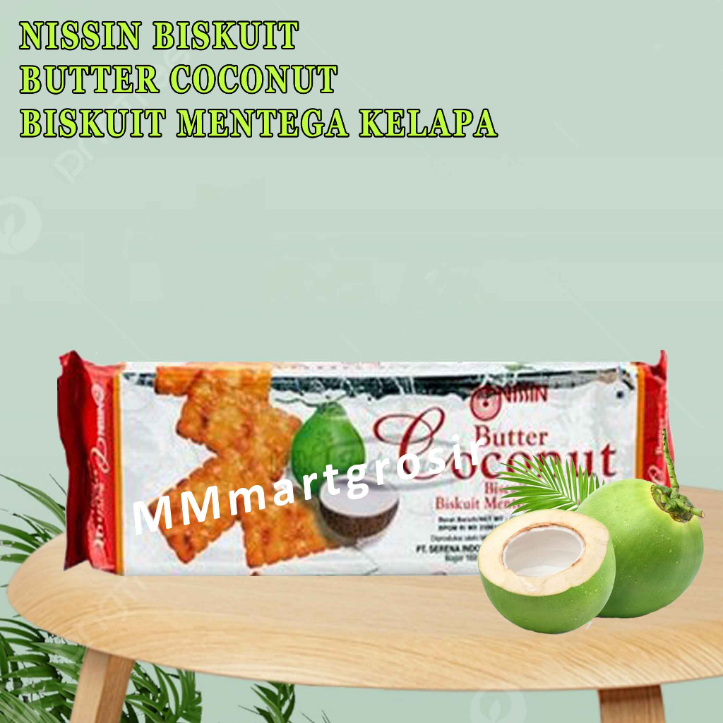 Jual NISSIN BISKUIT RASA COCONUT/BISKUT RASA KELAPA 200g | Shopee Indonesia