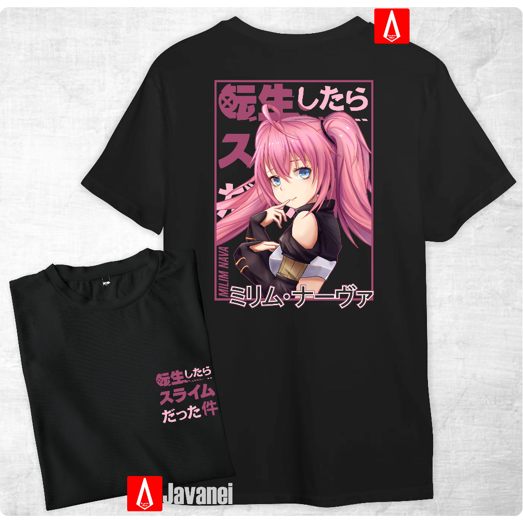 Jual kaos Anime Milim Nava RIMURU tensei shitara slime datta ken kaos ... Jual kaos Anime Milim Nava RIMURU tensei shitara slime datta ken kaos ...