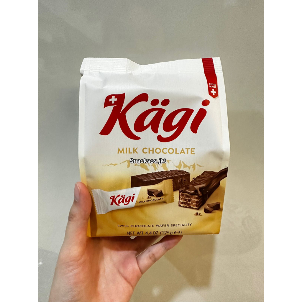 Jual KAGI MINI BAG SWISS CHOCOLATE WAFER DARK ORANGE / HAZELNUT / DARK ...