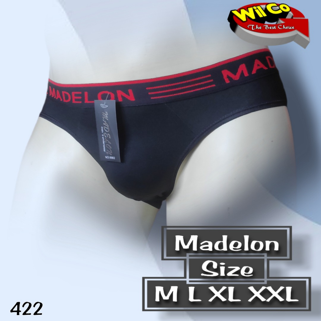 Jual K422 (harga satuan) Madelon Celana Dalam Pria Dewasa dan Remaja, Cd Pria Dewasa Size M L XL ...