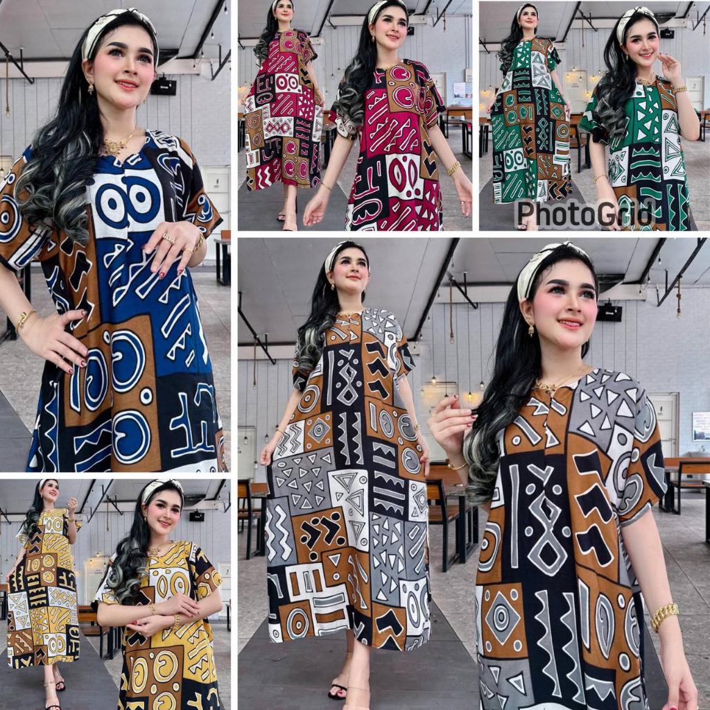 Jual DASTER RAYON JUMBO MONOCKROM ASMAT GC PUTIH BIG SIZE XXL | DASTER ...