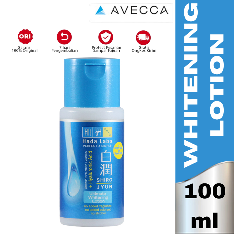 Jual Hada Labo Shiroyjun Ultimate Whitening Lotion 100 ml (Biru ...