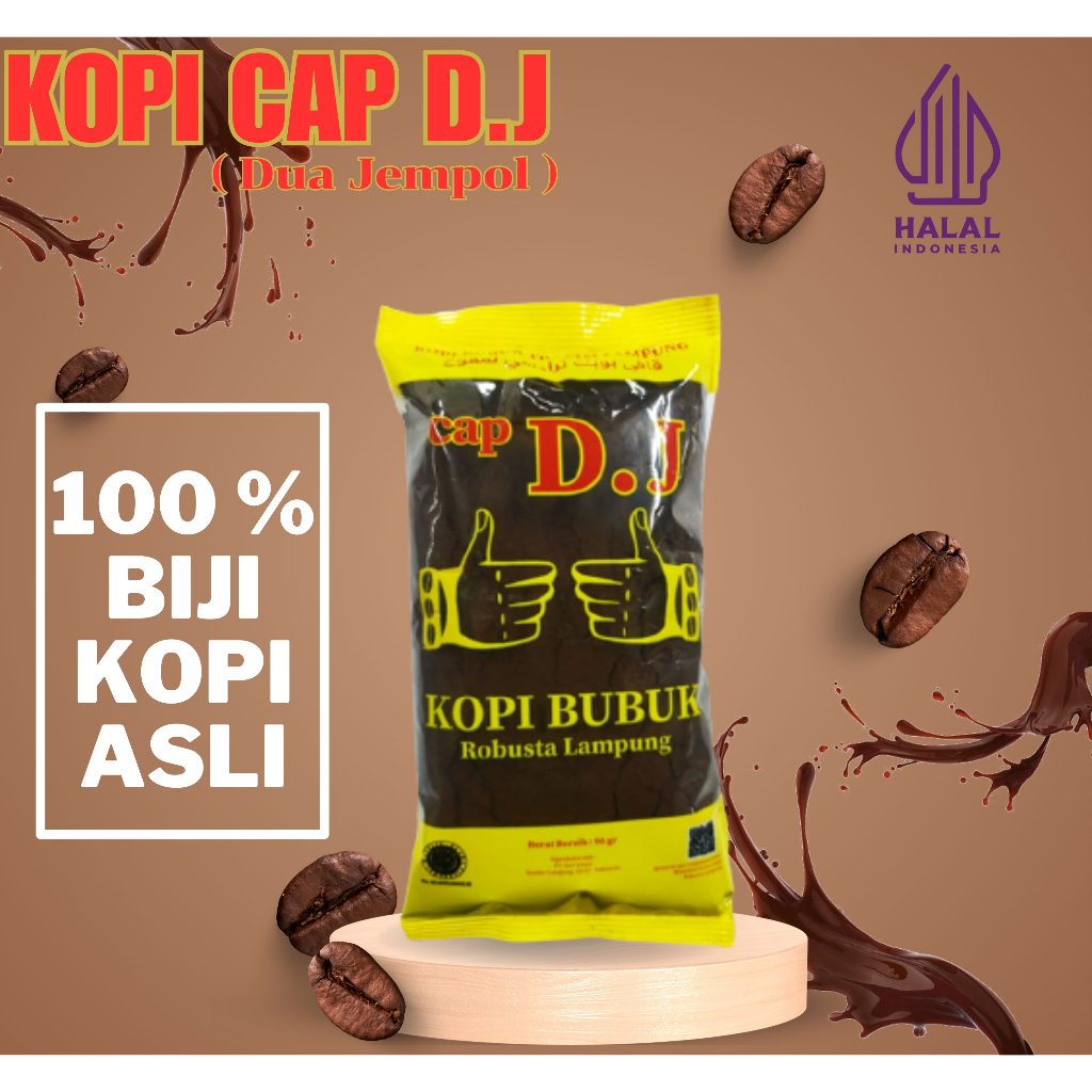 Jual Kopi Cap D.J 90gr | Shopee Indonesia