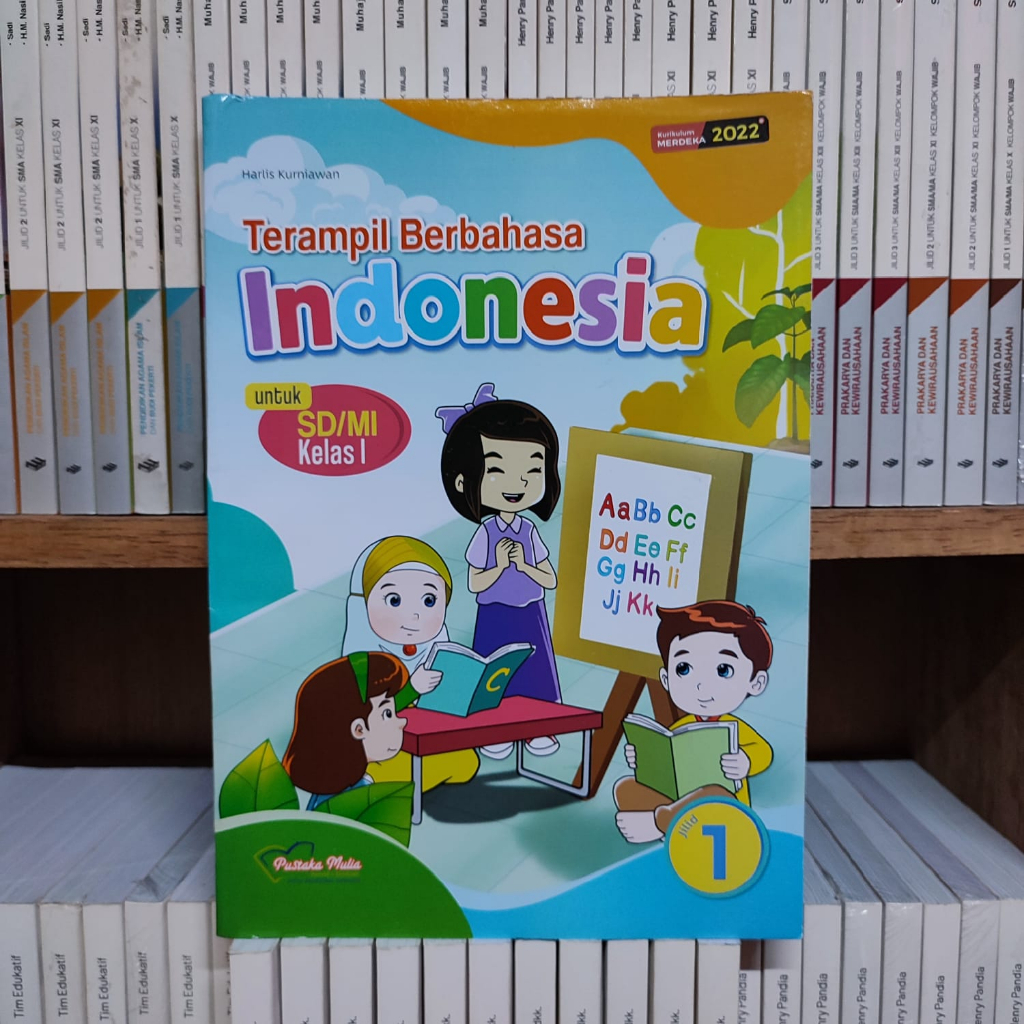 Jual Buku Bahasa Indonesia Kelas 1 SD Kurikulum Merdeka Pustaka Mulia | Shopee Indonesia