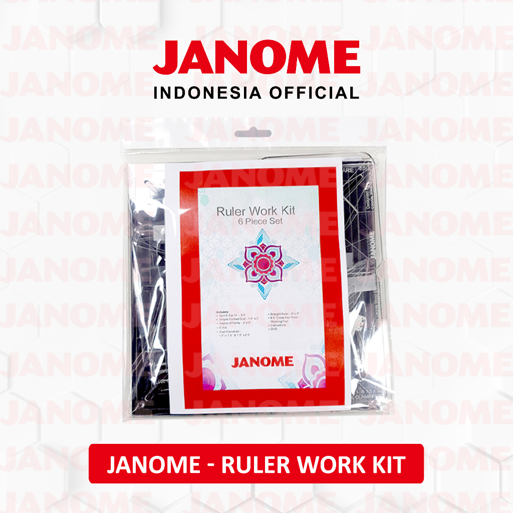 Jual JANOME Ruler Work Kit 6 Piece Set Original | Shopee Indonesia