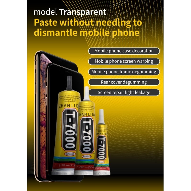 Jual Lem LCD T7000 15ml / Lem Touch Screen / Lem Casing / Lem Hp / Lem ...