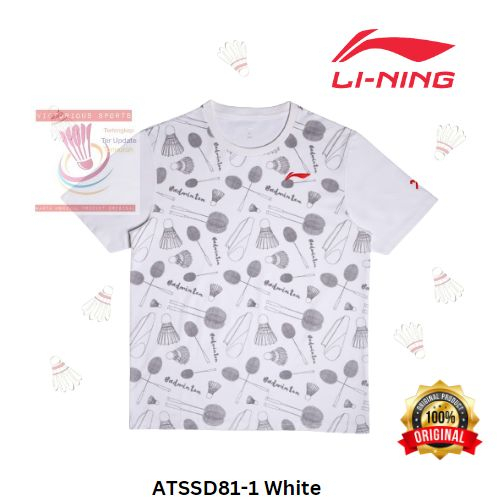 Jual BAJU LINING BADMINTON BULUTANGKIS LINING ATSSD81 ATSSD 81 ORIGINAL ...