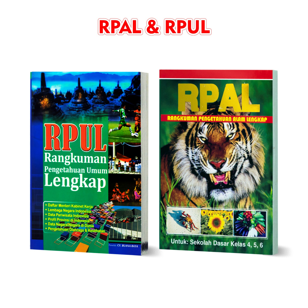 Jual Buku RPAL Dan RPUL Untuk SD SMP Dan Umum CD / Buana Raya | Shopee ...