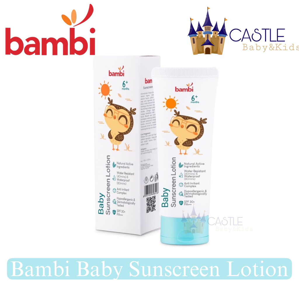 Jual Bambi - Baby Sunscreen Lotion - Sunblock Bayi | Shopee Indonesia