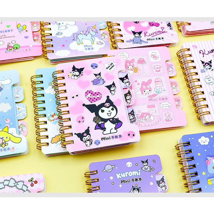 Jual GEMILANGWALLPAPER- MINI MEMO RING NOTEBOOK DENGAN PEMBATAS MOTIF ...