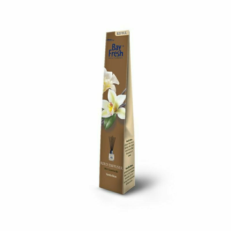 Jual Refill Pengharum Ruangan Bayfresh Reed Diffuser Vanilla Bean 30ml ...