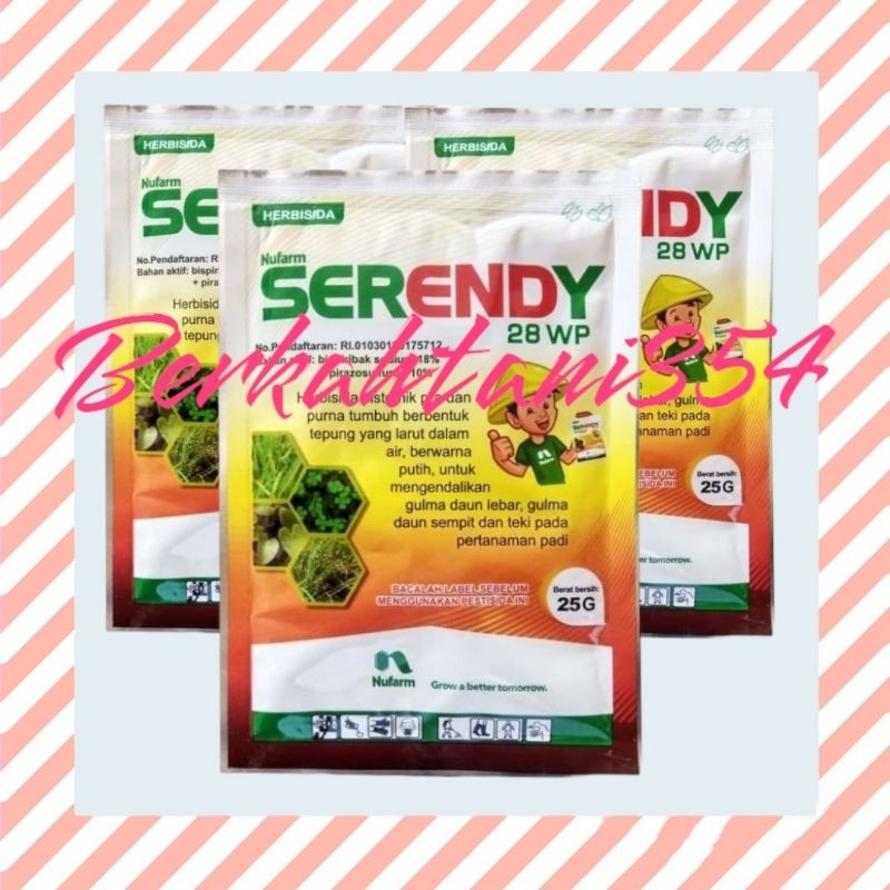 Jual Herbisida serendy 25gram obat gulma padi serendi 25gram | Shopee ...