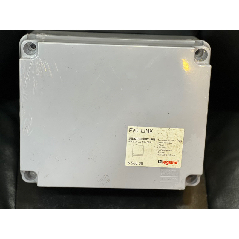 Jual junction box legrand IP55 waterproof 250x200x110 mm junction box ...