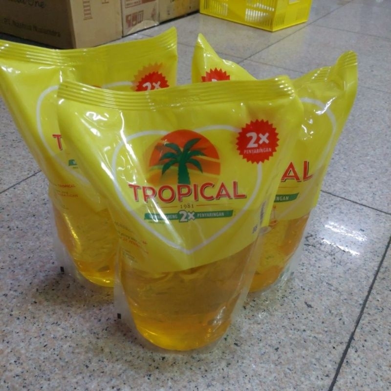 Jual Minyak Goreng Tropical 2 Liter Refill | Shopee Indonesia