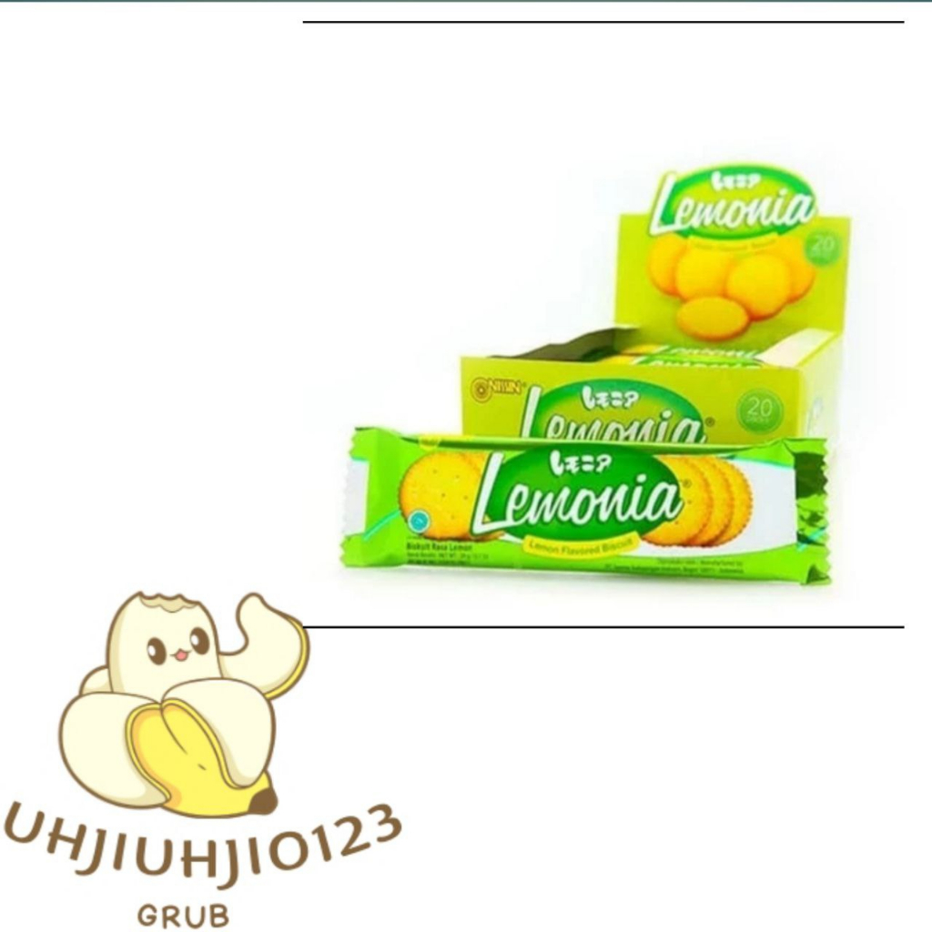 Jual nissin lemonia biskuit rasa lemon 20gr | Shopee Indonesia