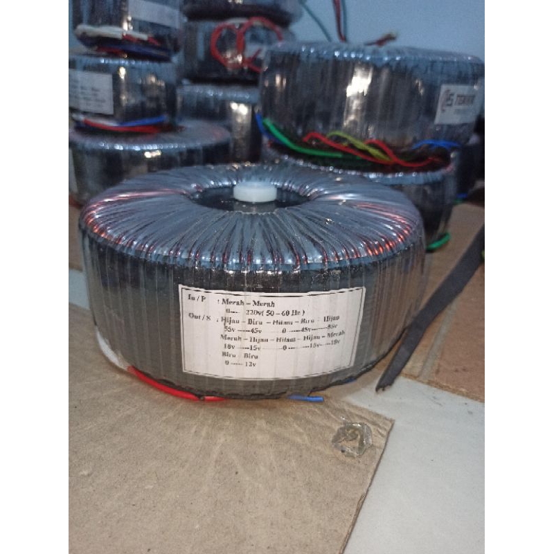 Jual trafo toroid donat 30a ct55v..45v murni spek (2u) | Shopee Indonesia