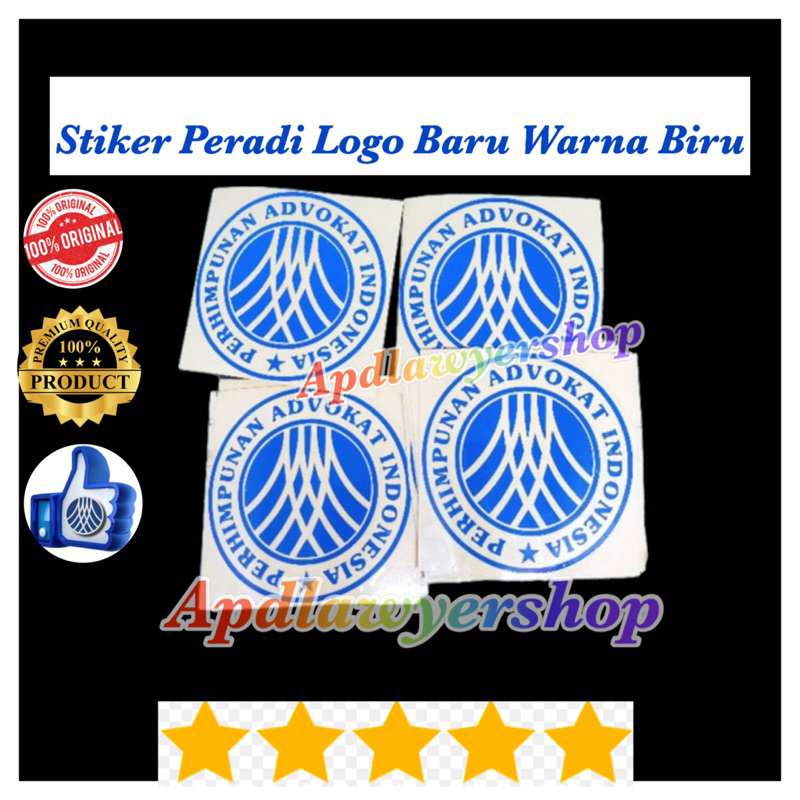 Jual Stiker PERADI BARU Advokat Cutting Sticker Stiker PERADI BARU ...