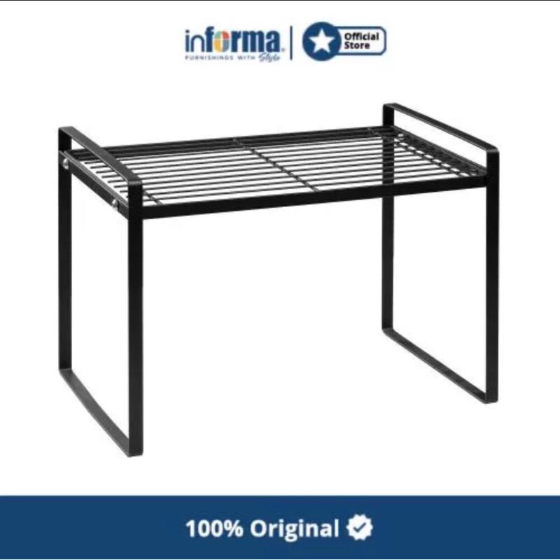 Jual Informa - Informa 33x21x24 Cm Rak Penyimpanan - Hitam Putih ...