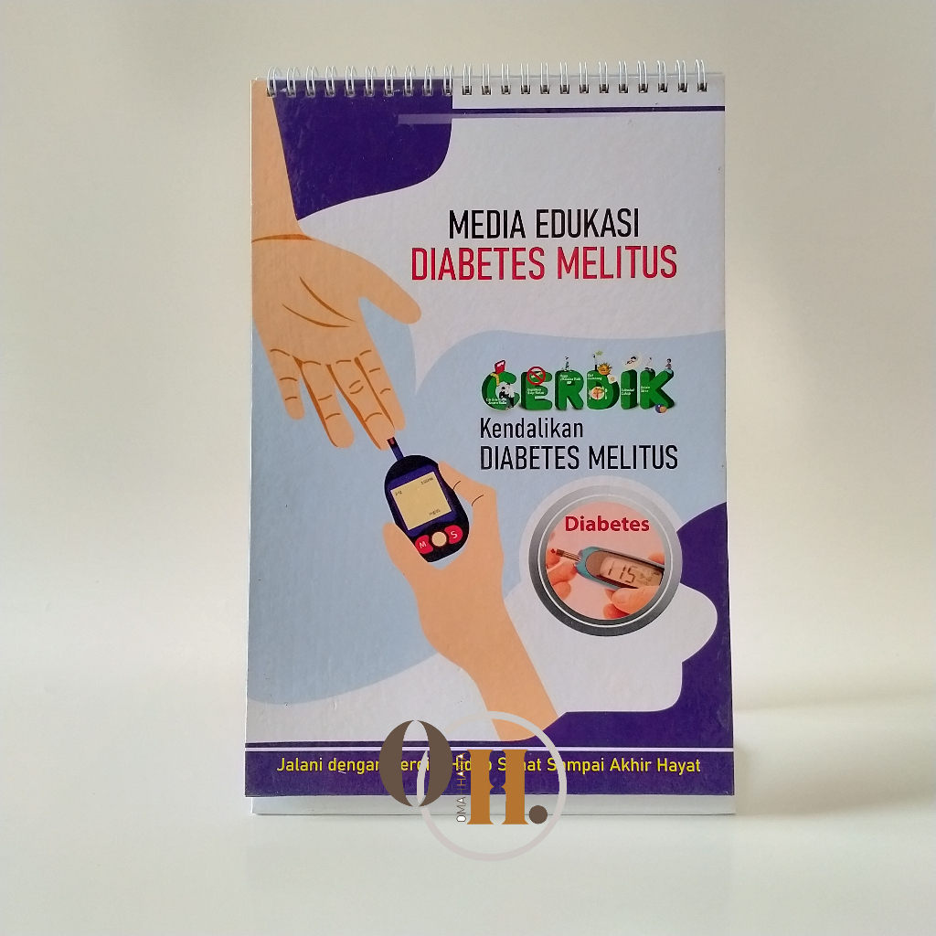 Jual Lembar Balik Diabetes Melitus - Buku Lembar Balik DM - Buku Lembar ...