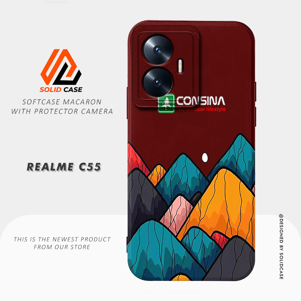 Jual Case Realme C55 - Casing Realme C55 [Advanture] Solid Case HP ...