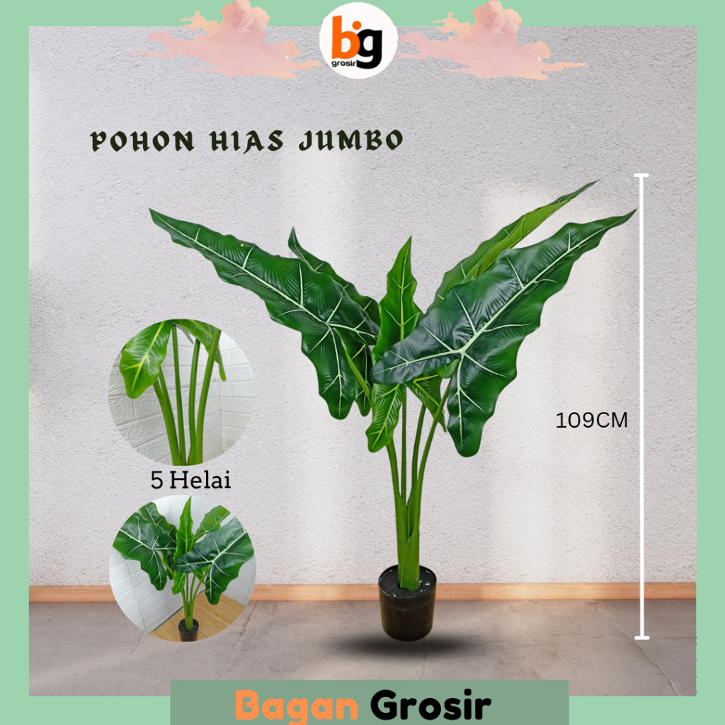 Jual Tinggi 1 Meter Pohon Palsu Hias Imitasi Dekorasi Rumah Sudut ...