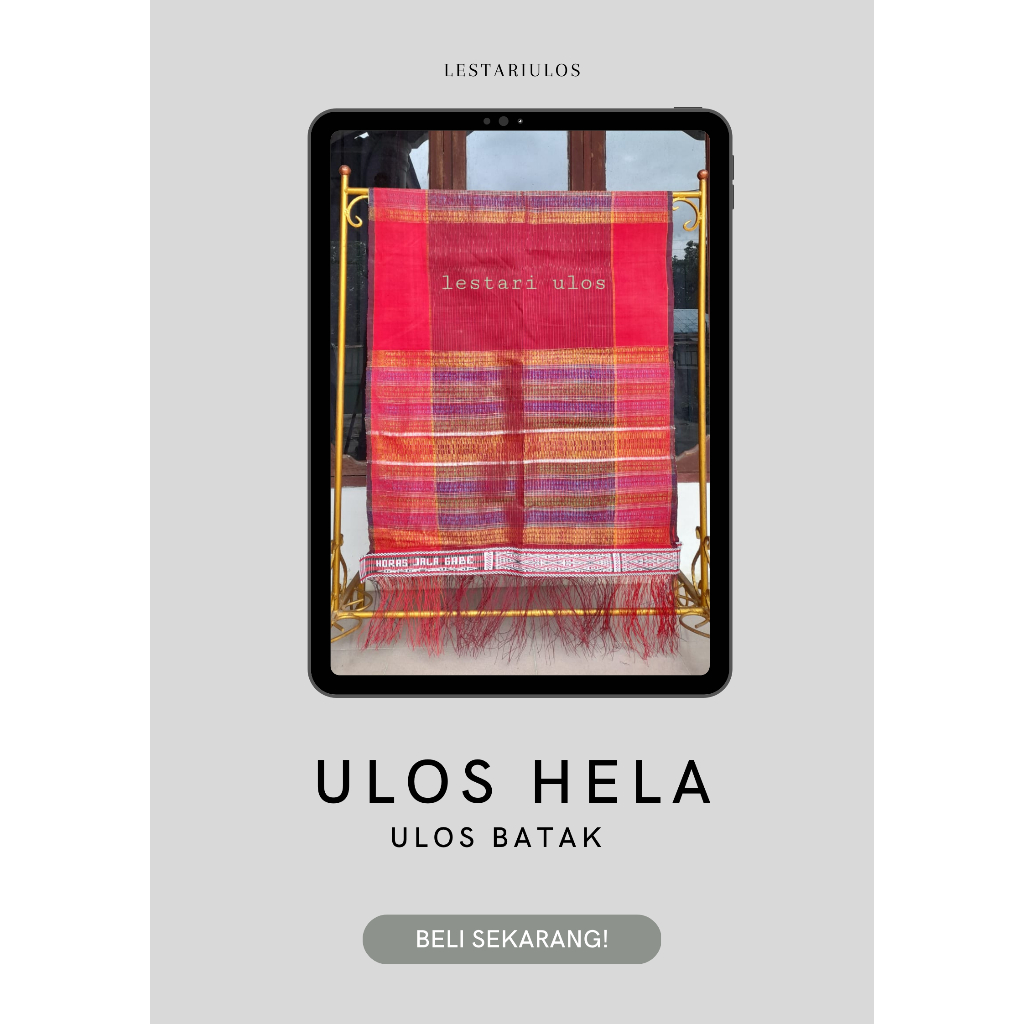 Jual Ulos Hela Tiga Dimensi | Shopee Indonesia