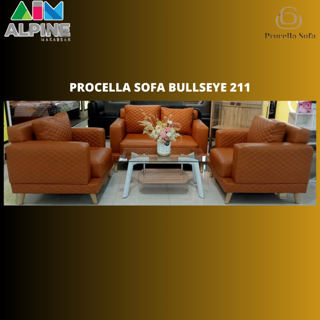 Jual PROCELLA SOFA BULLSEYE 211 (KHUSUS MAKASSAR-GOWA-MAROS) | Shopee ...