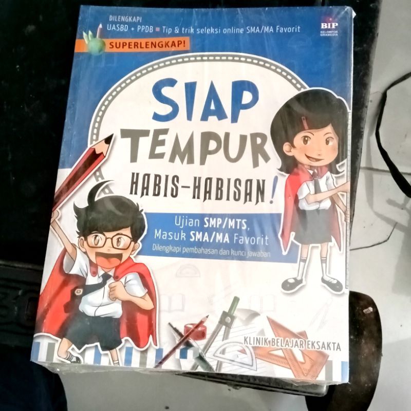 Jual siap tempur habis habisan ujian SMP Mts masuk SMA ma dilengkapi pembahasan dan kunci ...